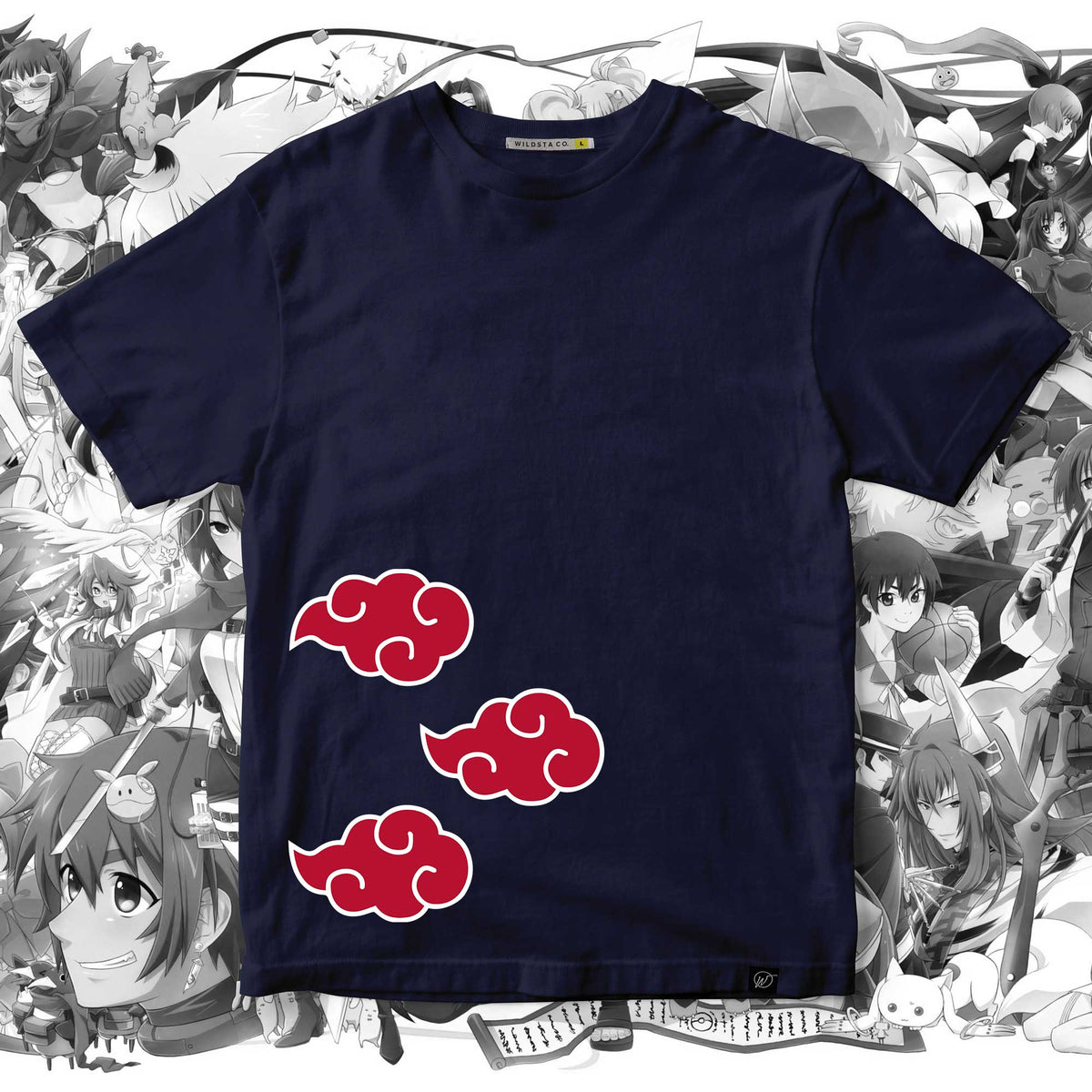 Akatsuki Side Logo Printed t-shirt – Wildsta India